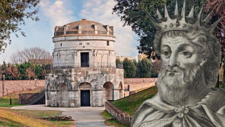 Re Teodorico e il suo imponente Mausoleo