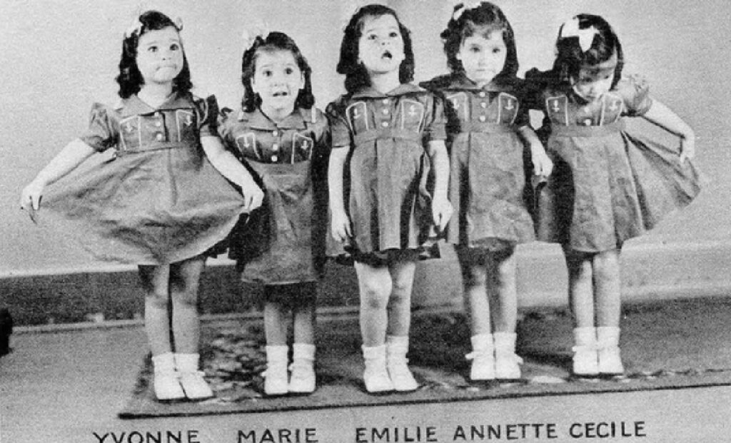 Le 5 gemelle Dionne: una vita difficile, un'infanzia infernale