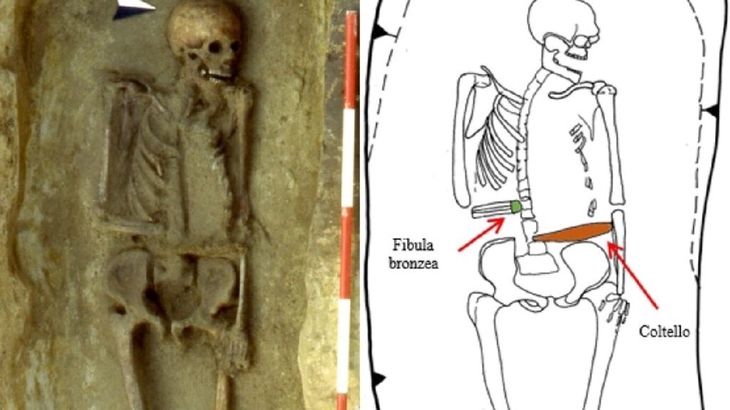 Ritrovato in Veneto lo scheletro di un uomo longobardo con una lama al ...