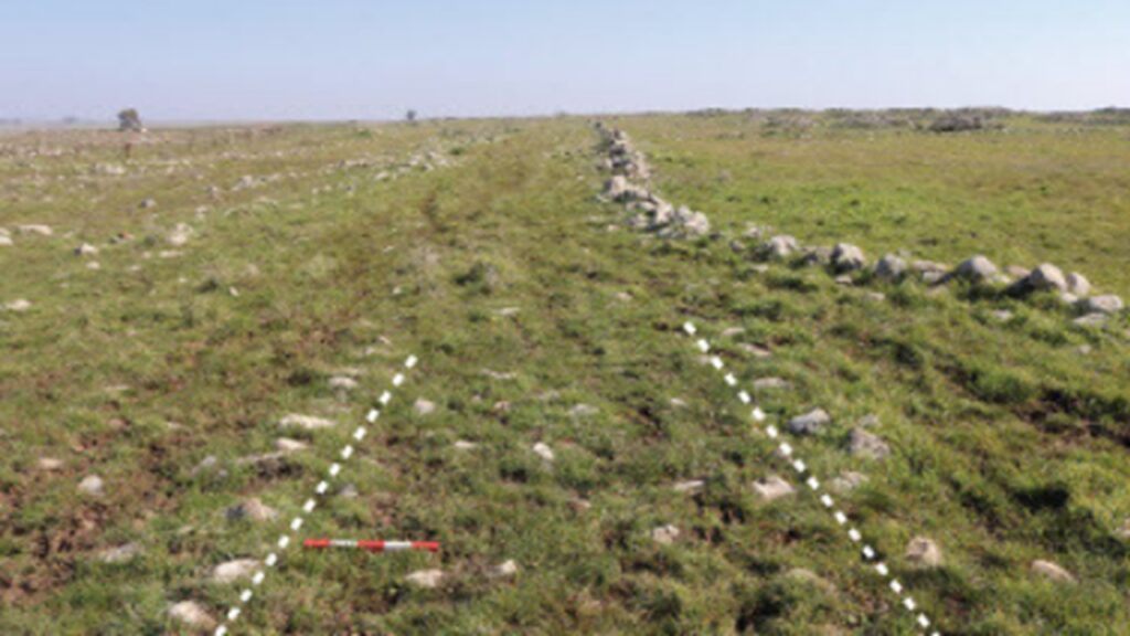 Antica strada romana scoperta fra le Alture del Golan