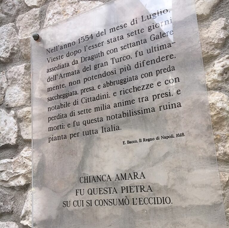 La "Amara chianca" di Vieste: un massacro vero e proprio in stile piratesco