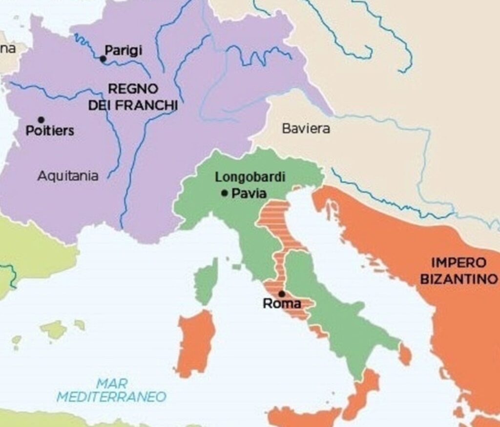 La caduta dei Longobardi e l'ascesa di Carlo Magno