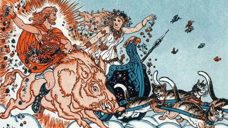 Freyja, la dea norrena della bellezza e dell'amore