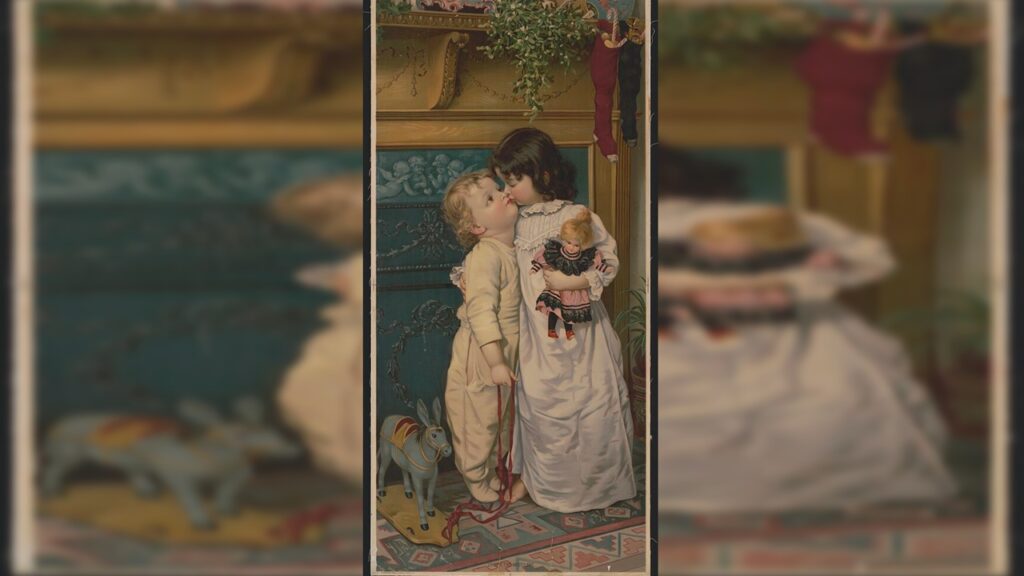 Perché ci si bacia sotto il vischio durante le feste?